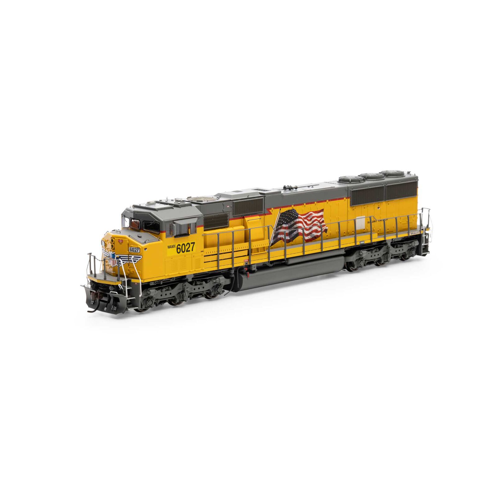HO G2.0 SD60M Tri-Clops with DCC & Sound, Ex-UP WAMX #6027 Model Train ...