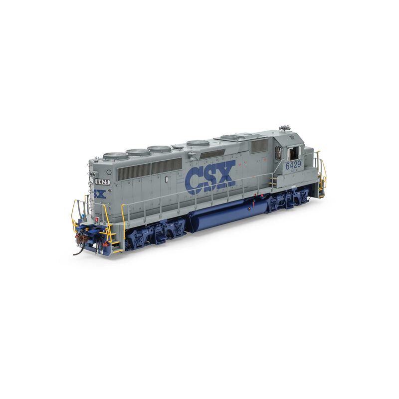 HO GP40-2 Locomotive with DCC & Sound, CSXT #6429 Model Train | Athearn ...