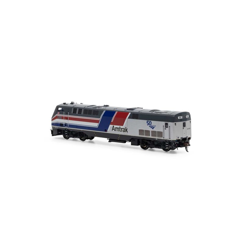 HO P42 with DCC & Sound, Amtrak/50th Phase III #160 Model Train | Athearn