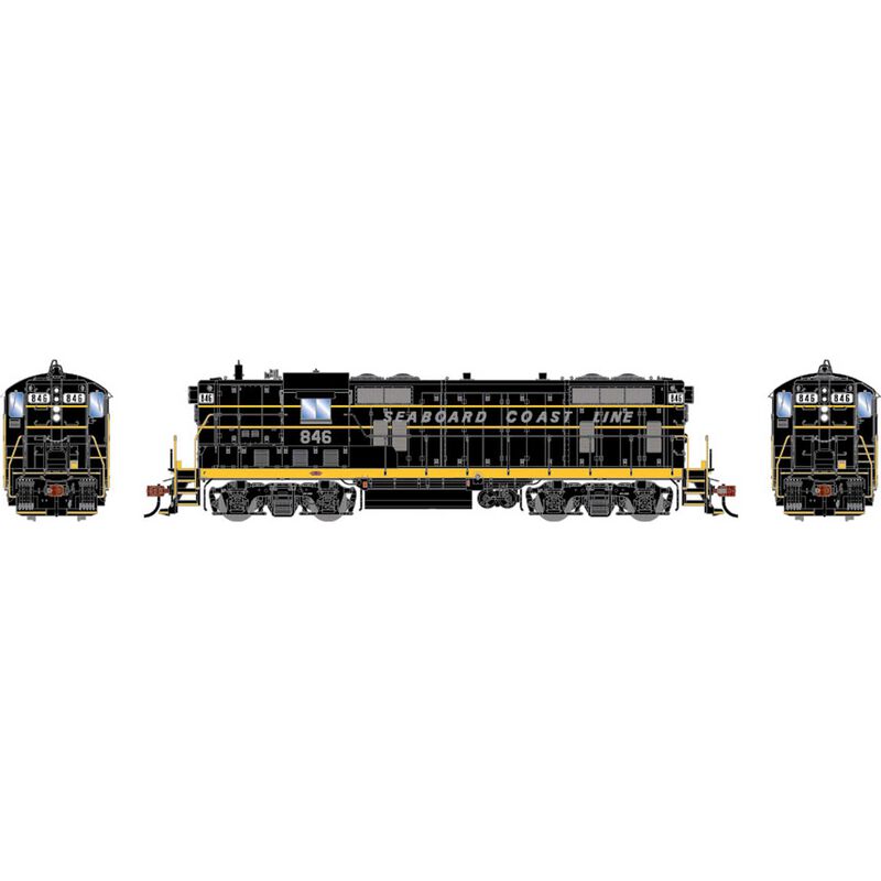 HO GEN GP7 Locomotive, SCL #846 Model Train | Athearn