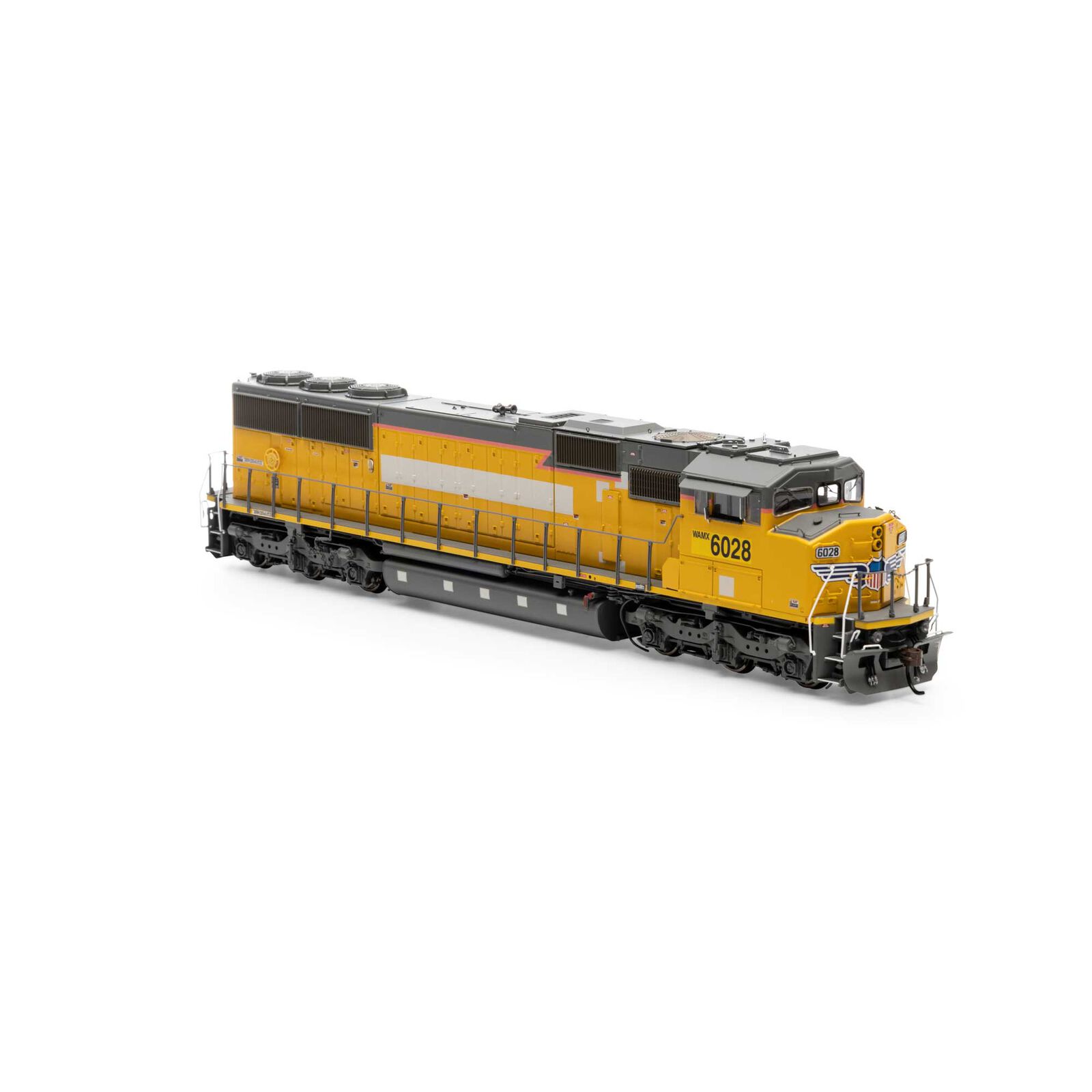 HO G2.0 SD60M Tri-Clops with DCC & Sound, Ex-UP WAMX #6028 Model Train ...
