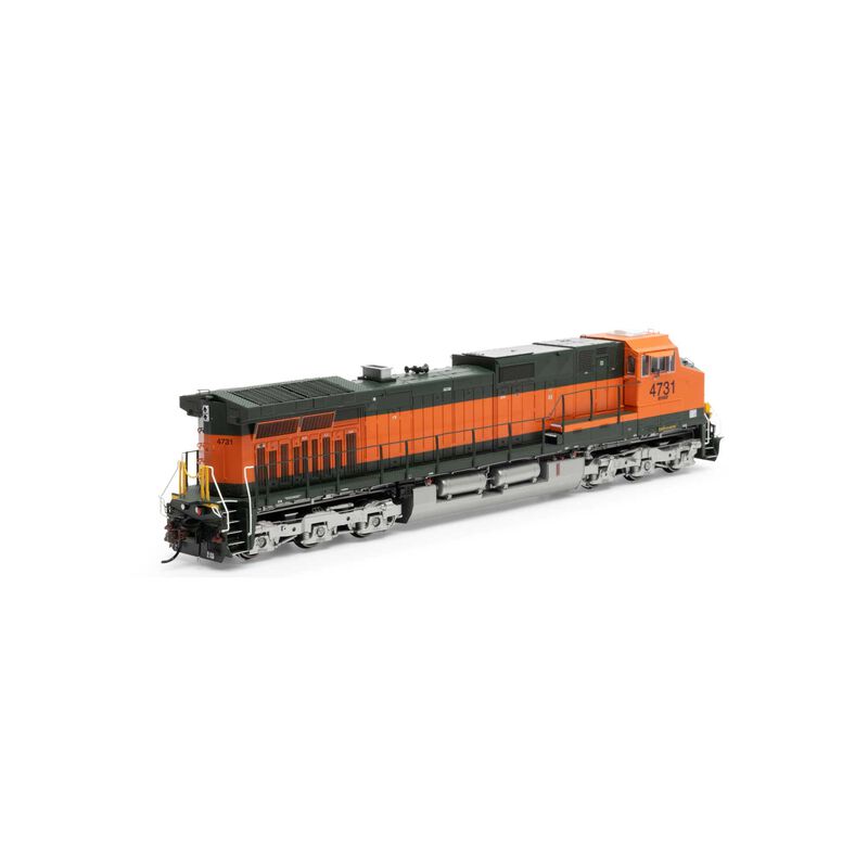 HO Dash 9-44CW Locomotive with DCC & Sound, BNSF #4731 Model Train ...