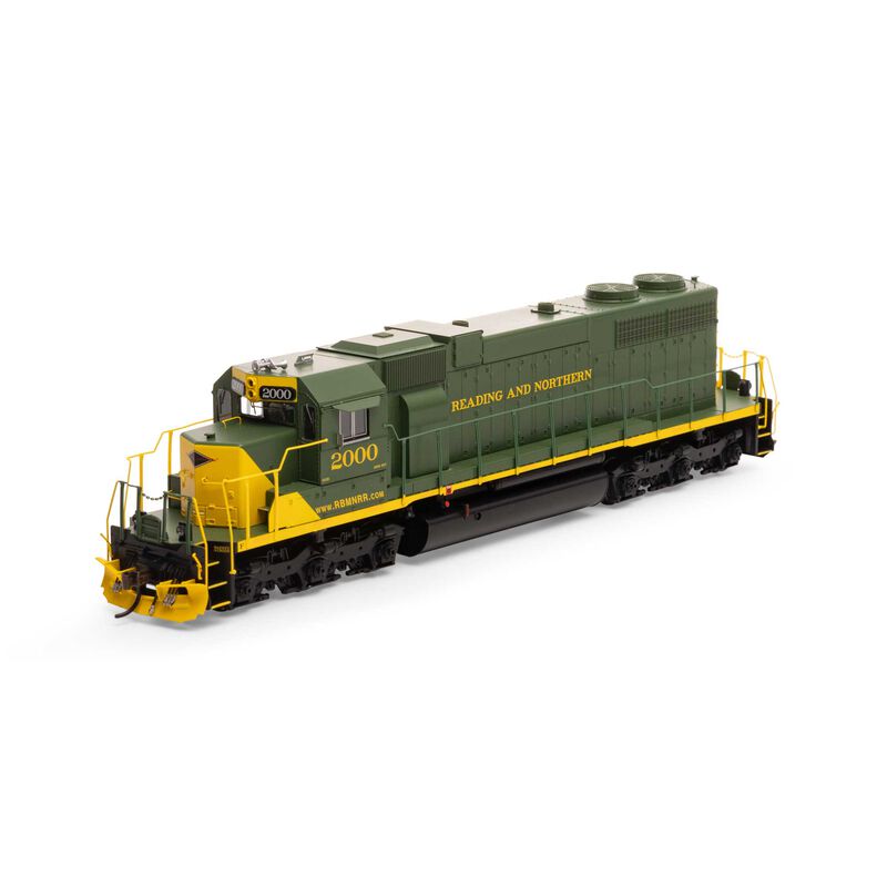 HO RTR SD38 with DCC & Sound, RBMN #2000 Model Train | Athearn