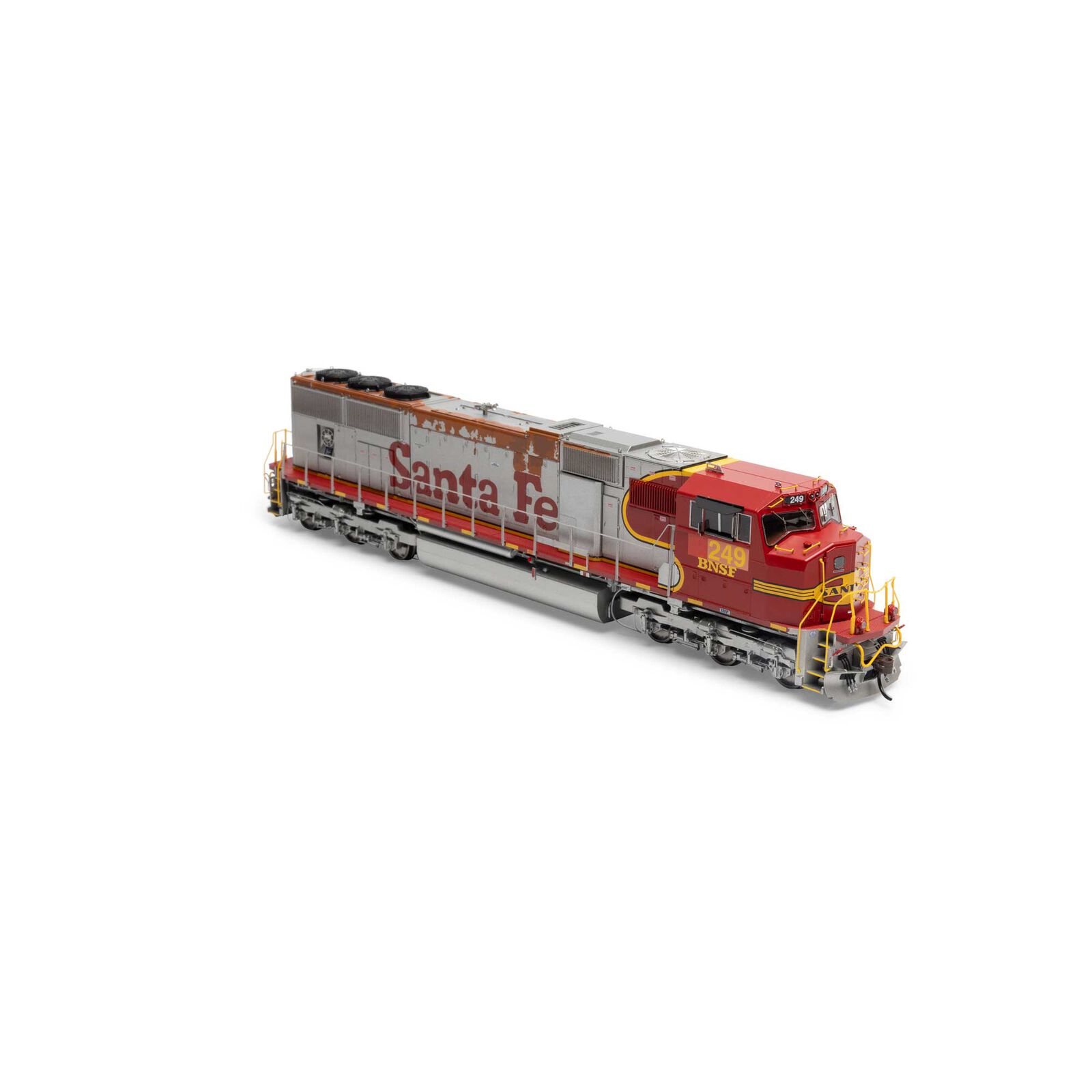 HO SD75M Locomotive with DCC & Sound, BNSF #249 Model Train | Athearn