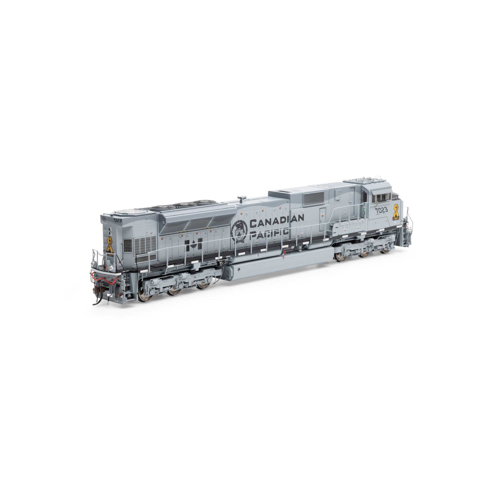 HO EMD SD70ACU Locomotive with DCC & Sound, CPR / Military #7023 Model ...