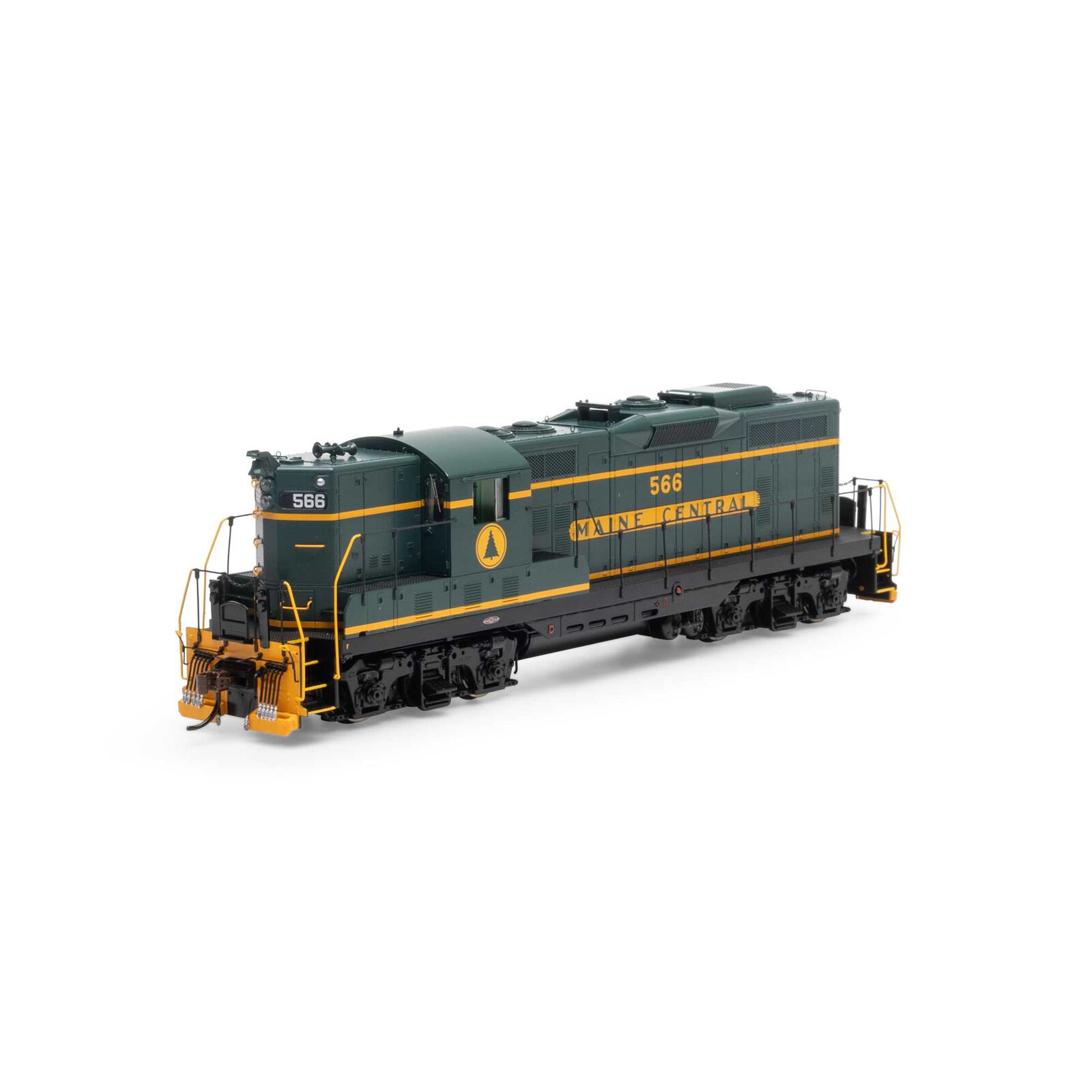 HO GP7 Locomotive, with DCC & Sound, MEC #566 Model Train | Athearn