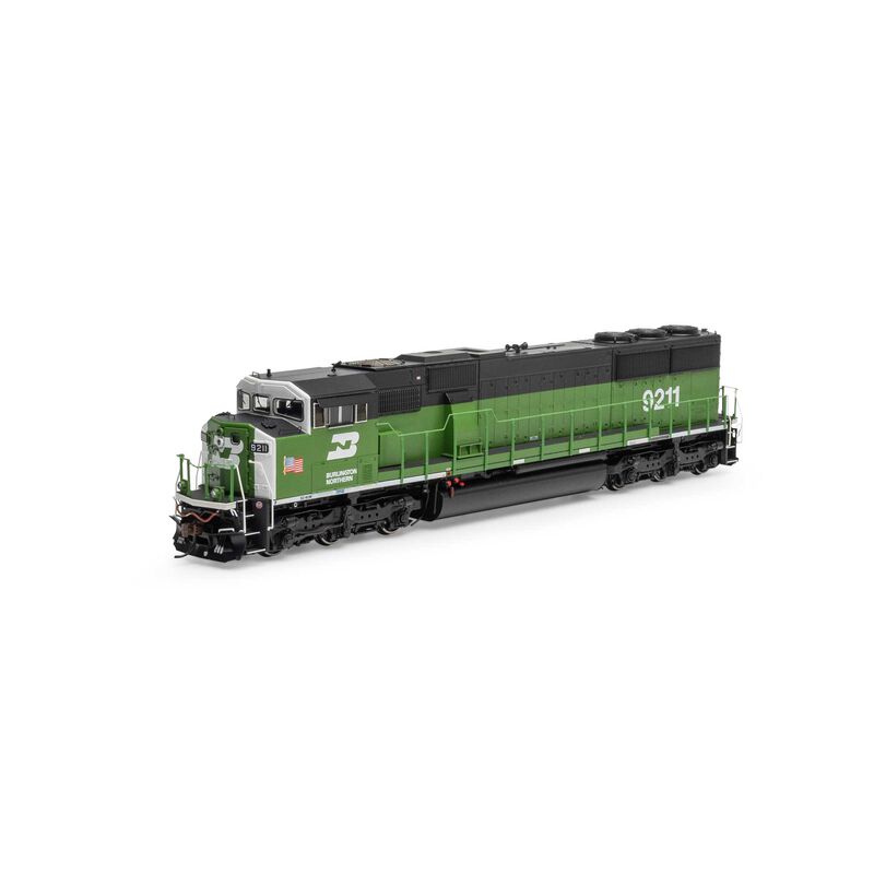 HO SD60M Tri-Clops Locomotive with DCC & Sound, BN #9211 Model Train ...