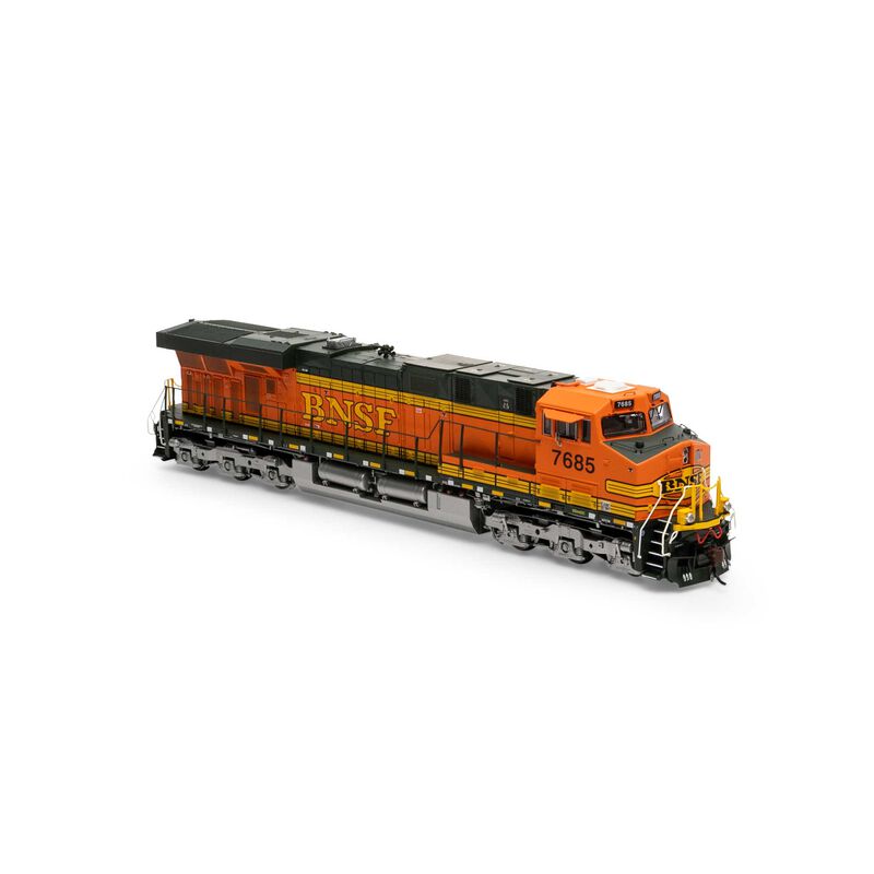 HO ES44DC Locomotive with DCC & Sound, BNSF #7685 Model Train | Athearn | Athearn
