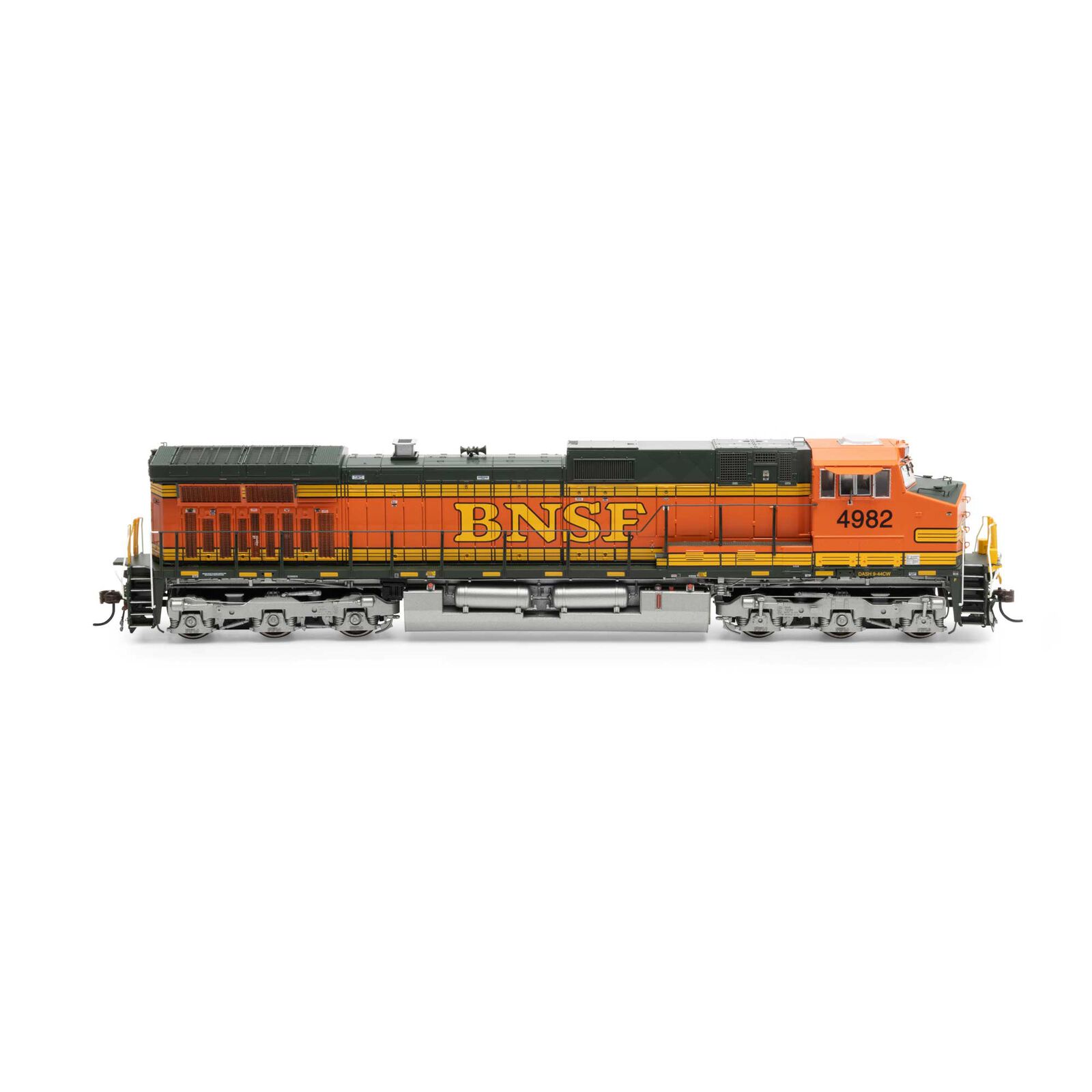 HO Dash 9-44CW Locomotive with DCC & Sound, BNSF #4982 Model Train | Athearn