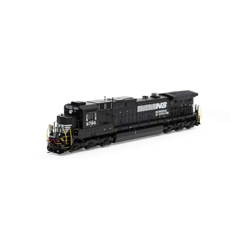 HO Dash 9-44CW Locomotive with DCC & Sound, NS #8786 Model Train | Athearn