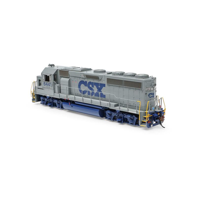 HO GP40-2 Locomotive with DCC & Sound, CSXT #6441 Model Train | Athearn