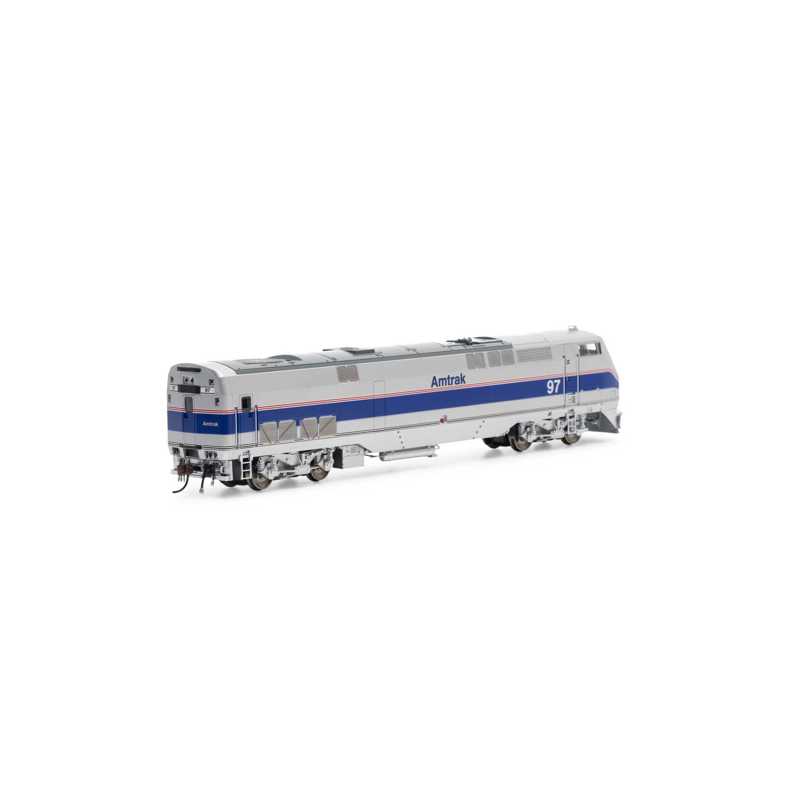 HO P42DC Locomotive with DCC & Sound, Amtrak, Phase IV #97 Model Train ...