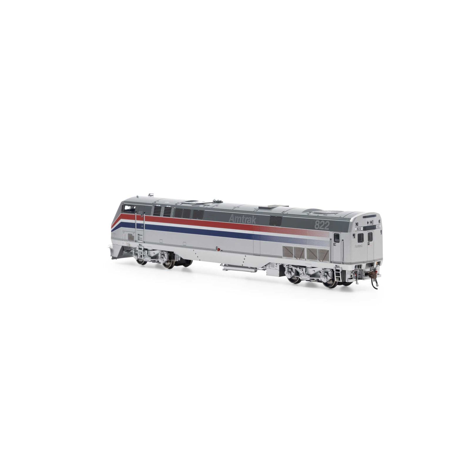 HO P40DC Locomotive with DCC & Sound, Amtrak, Phase III #822 Model ...
