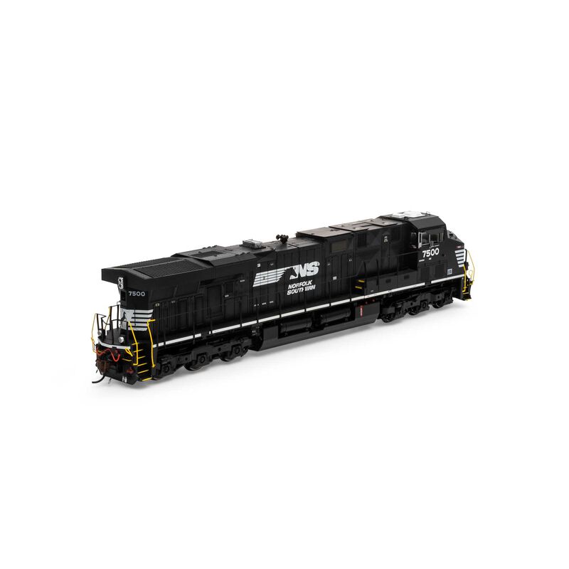HO ES44DC Locomotive with DCC & Sound, NS #7500 Model Train | Athearn