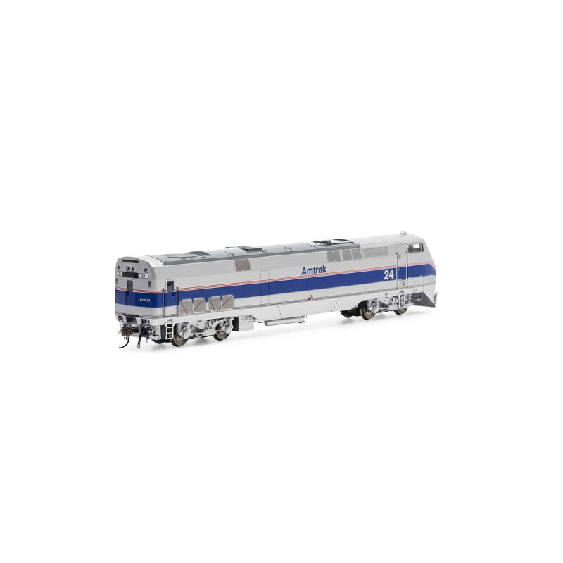 HO P42DC Locomotive with DCC & Sound, Amtrak, Phase IV #24 Model Train ...