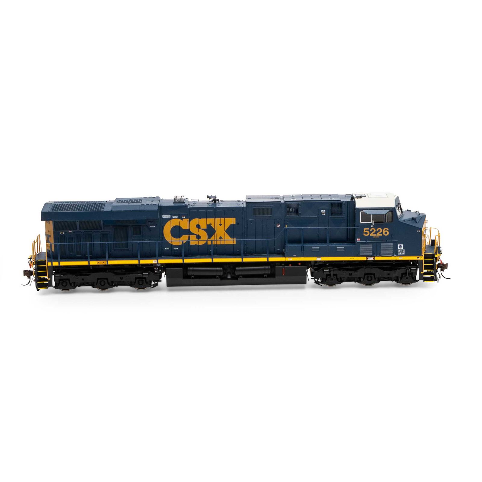 HO ES44DC Locomotive with DCC & Sound, CSX, YN3 #5226 Model Train | Athearn