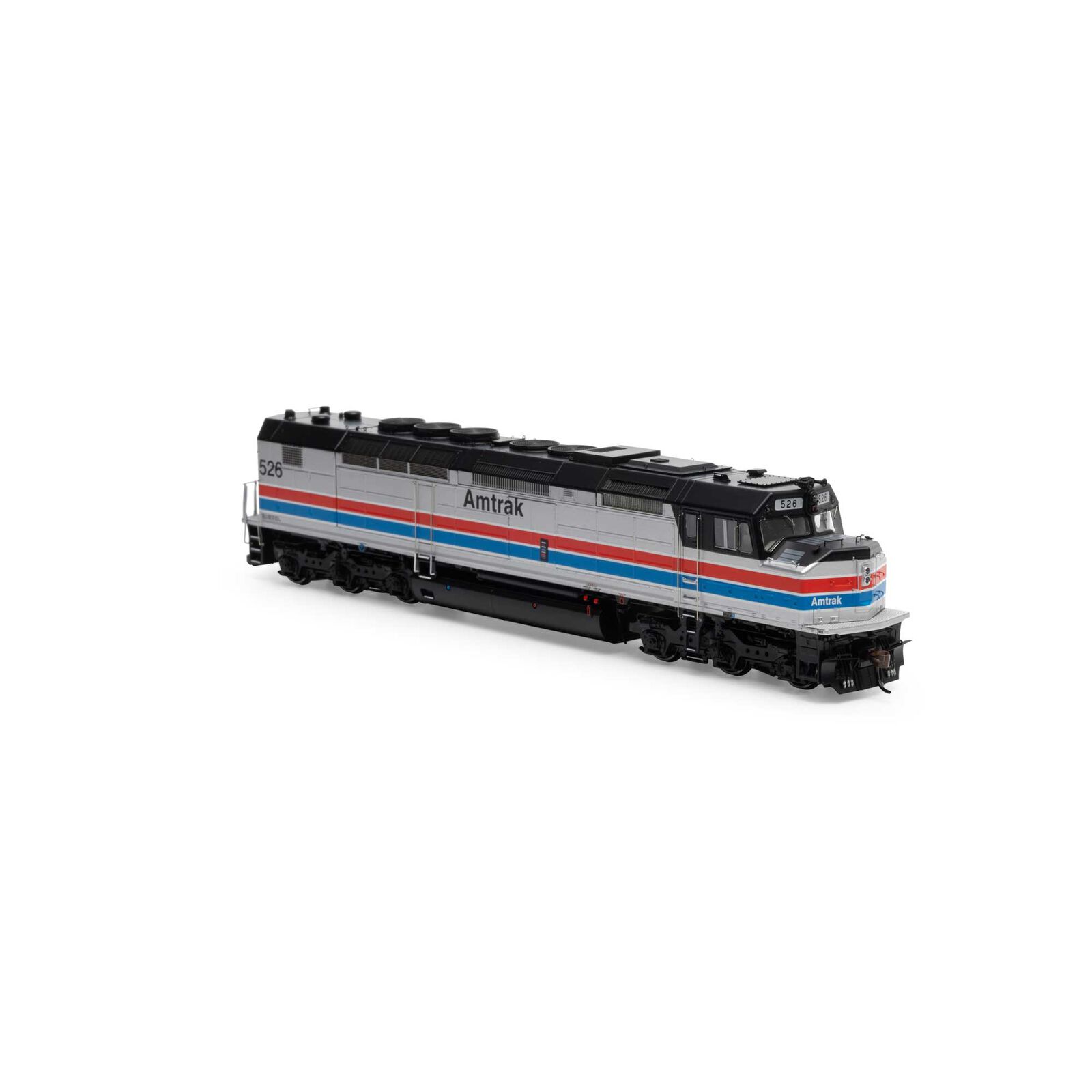 HO SDP40F Locomotive with DCC & Sound, Amtrak, Phase II #526 Model ...