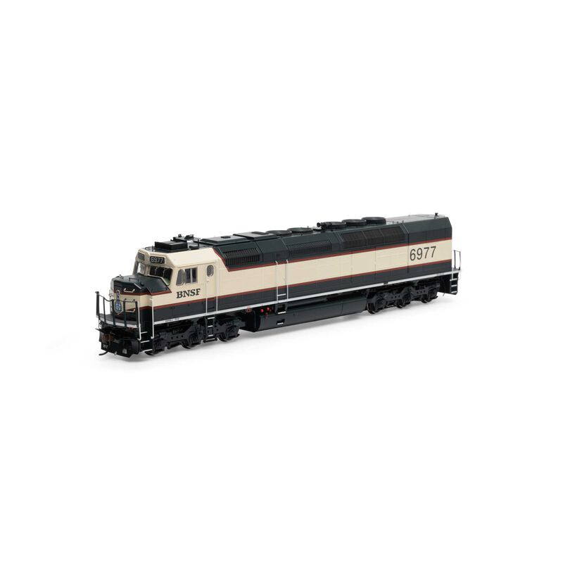 HO SDP40F Locomotive with DCC & Sound, BNSF #6977 Model Train | Athearn
