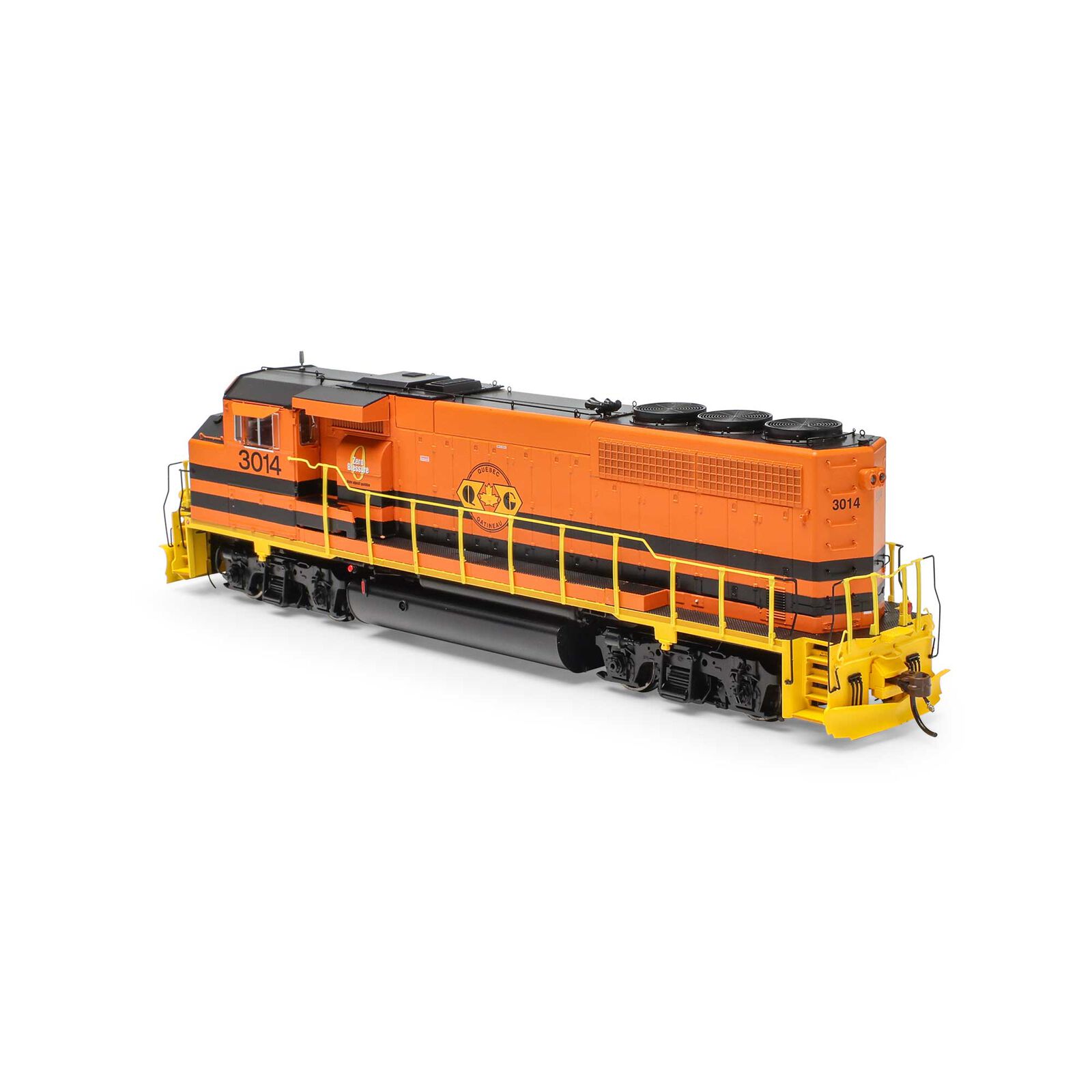 HO GP40P-2 Locomotive with DCC & Sound, QGRY #3014 Model Train | Athearn