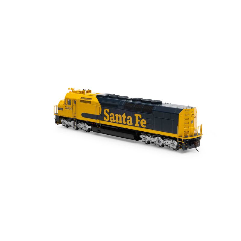 HO SDP40F Locomotive with DCC & Sound, ATSF #5260 Model Train | Athearn ...