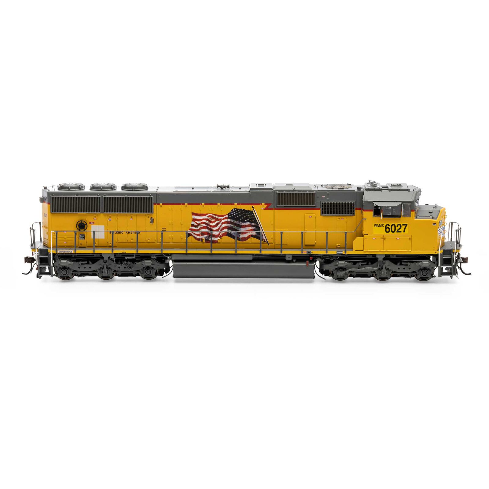 HO G2.0 SD60M Tri-Clops with DCC & Sound, Ex-UP WAMX #6027 Model Train ...