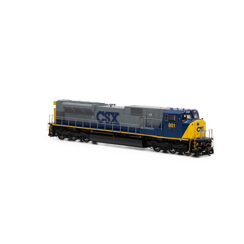 HO G2 SD80MAC with DCC & Sound, CSX/YN2 #801 Model Train | Athearn ...