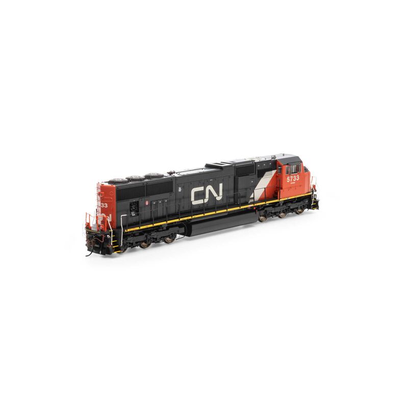 HO SD75I with DCC & Sound, Canadian National #5733 Model Train | Athearn