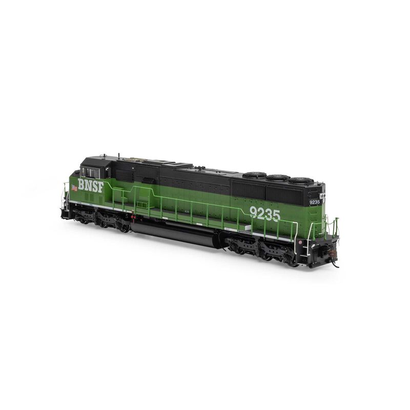 HO SD60M Tri-Clops Locomotive with DCC & Sound, BNSF #9235 Model Train ...