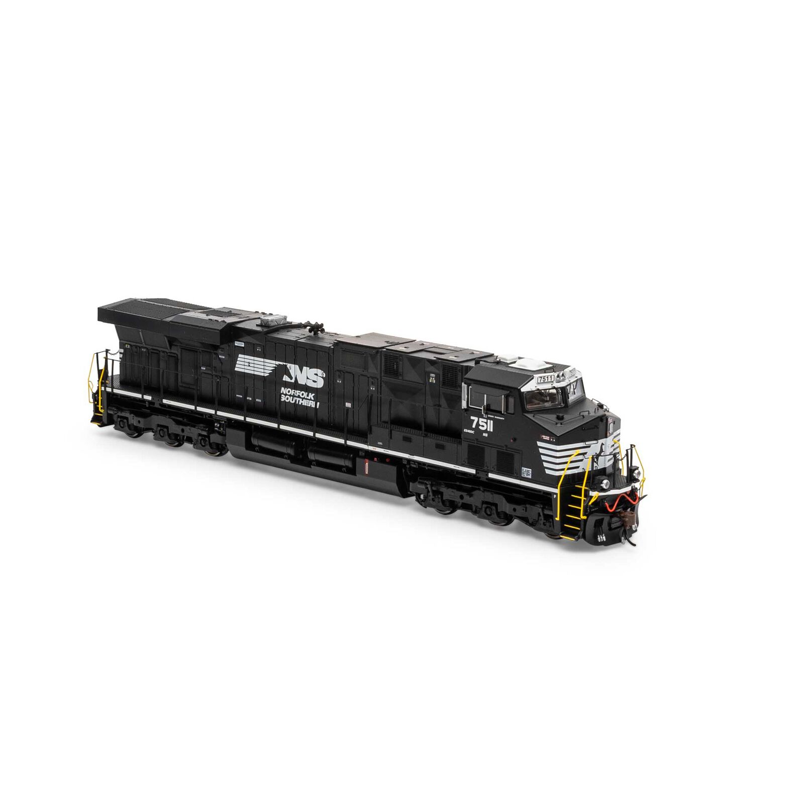 HO ES44DC Locomotive with DCC & Sound, NS #7511 Model Train | Athearn