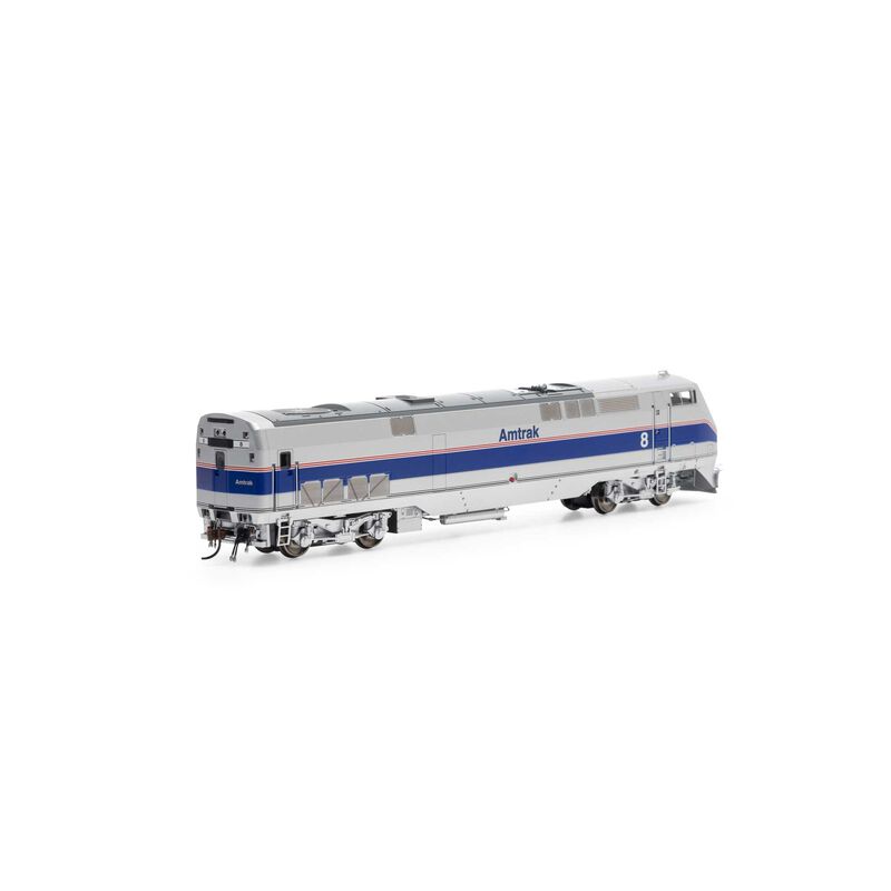 HO P42DC Locomotive with DCC & Sound, Amtrak, Phase IV #8 Model Train | Athearn