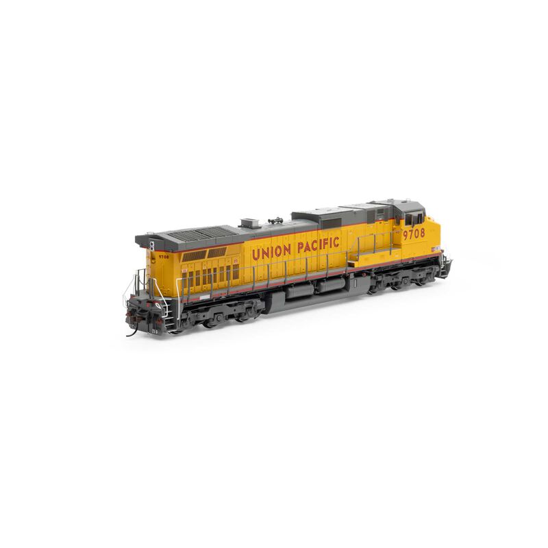 HO Dash 9-44CW Locomotive with DCC & Sound, UP #9708 Model Train ...