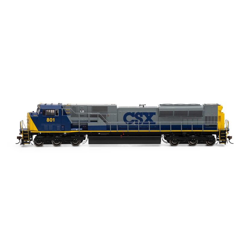 HO G2 SD80MAC with DCC & Sound, CSX/YN2 #801 Model Train | Athearn ...