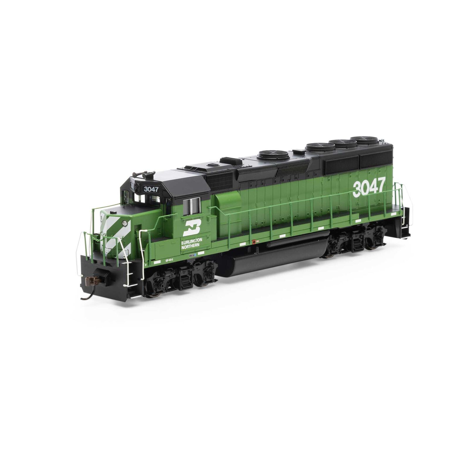 HO GP40-2, Burlington Northern #3047 Model Train | Athearn