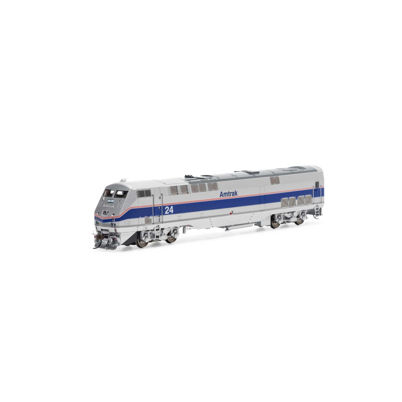 HO P42DC Locomotive with DCC & Sound, Amtrak, Phase IV #24 Model Train ...