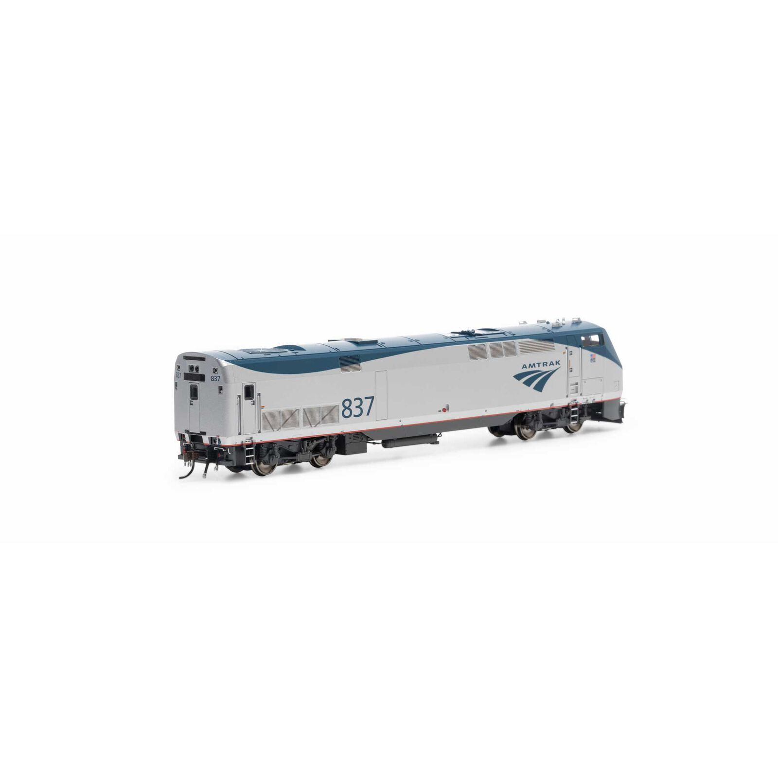 HO P40DC Locomotive with DCC & Sound, Amtrak, Phase V #837 Model Train ...