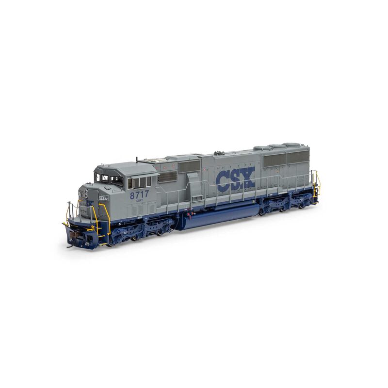 HO SD60M Tri-Clops Locomotive with DCC & Sound, CSXT #8717 Model Train ...