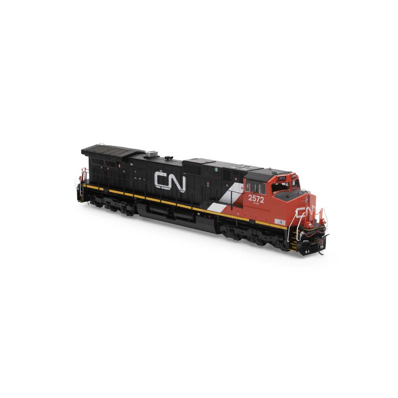 HO G2 Dash 9-44CW with DCC & Sound, CN #2572 Model Train | Athearn