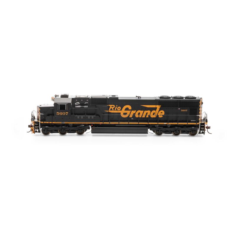 HO SD70 with DCC & Sound, D&RGW #5607 Model Train | Athearn