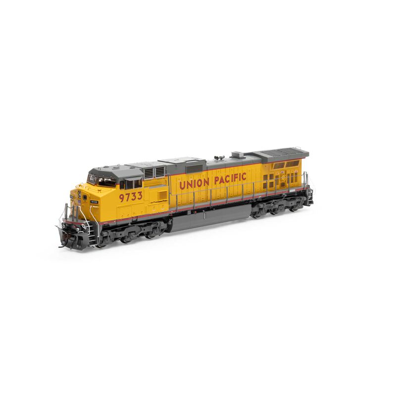 HO Dash 9-44CW Locomotive with DCC & Sound, UP #9733 Model Train | Athearn