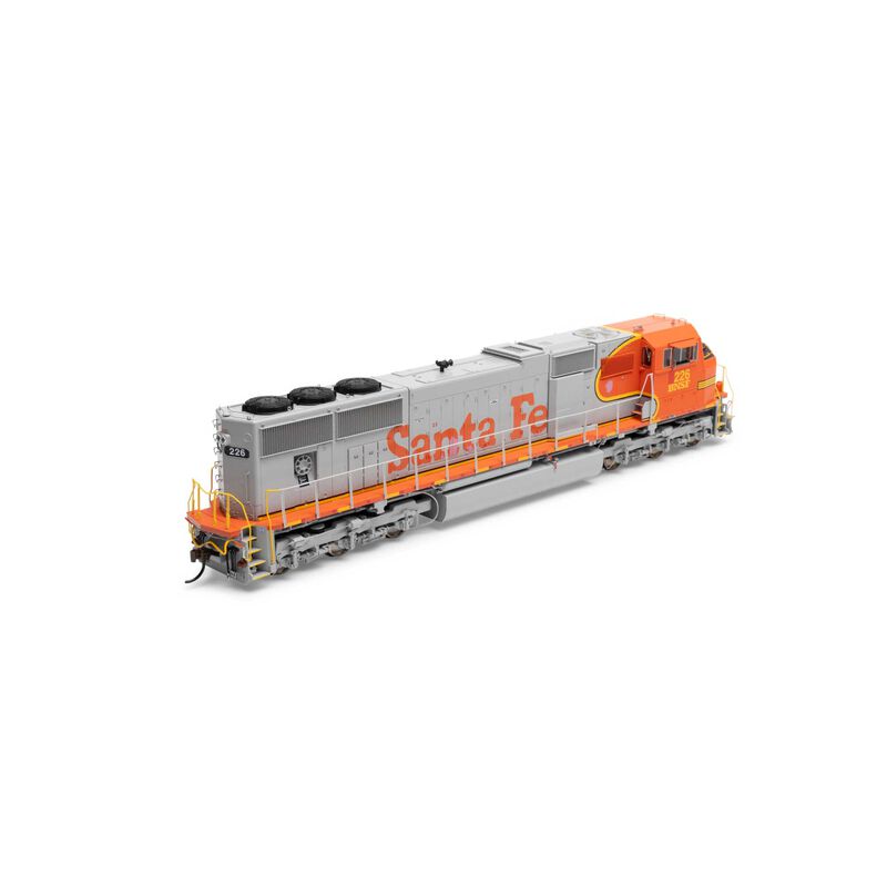 HO SD75M Locomotive with DCC & Sound, BNSF #226 Model Train | Athearn