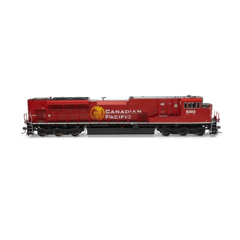 HO EMD SD90MAC-H Ph2 Locomotive, with DCC & Sound, CP #9303 Model Train | Athearn