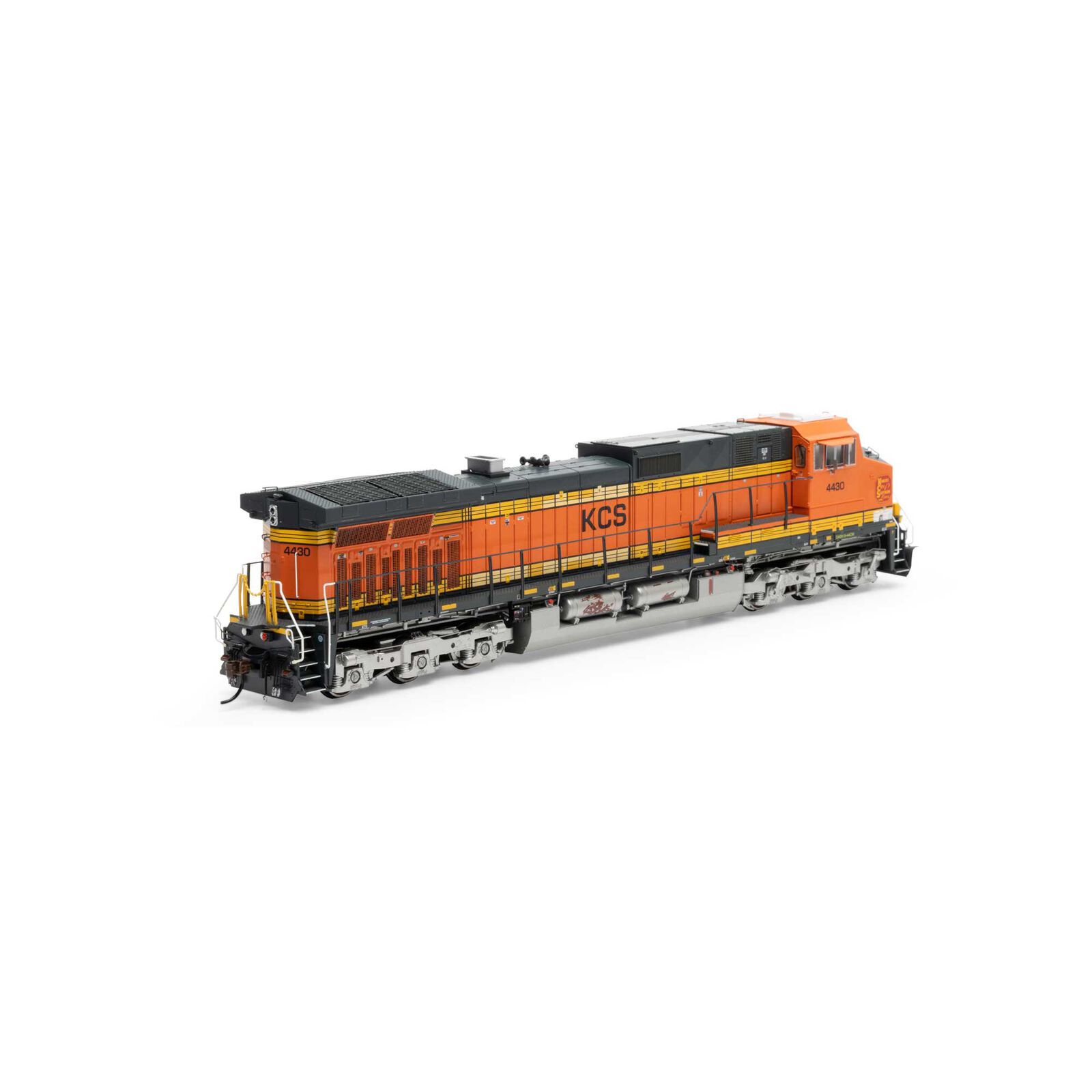 HO Dash 9-44CW Locomotive with DCC & Sound, KCS #4430 Model Train | Athearn