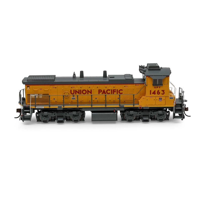 HO MP15AC Locomotive with DCC & Sound, UPY #1463 Model Train | Athearn