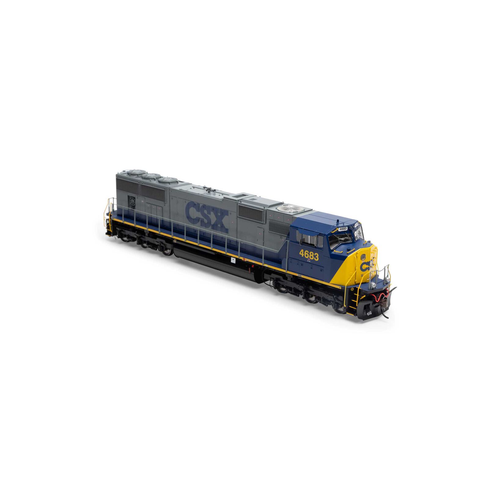 HO SD70M Locomotive with DCC & Sound, CSX / YN2 #4683 Model Train ...