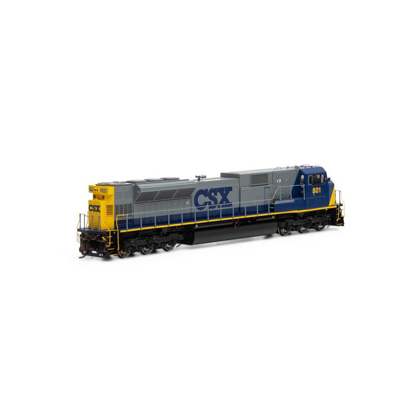 HO G2 SD80MAC with DCC & Sound, CSX/YN2 #801 Model Train | Athearn ...