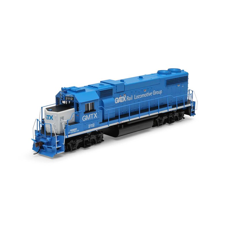HO GP38-2 Locomotive, Sound-Ready with Speaker, GMTX #2112 Model Train ...