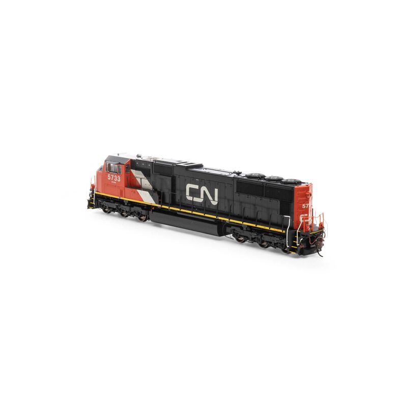 HO SD75I with DCC & Sound, Canadian National #5733 Model Train | Athearn