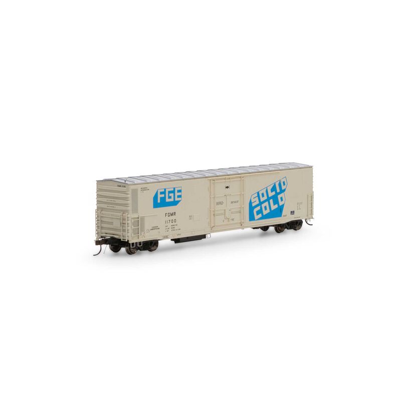 HO FGE 57' Mechanical Reefer with Sound, FGE #11700 Model Train | Athearn
