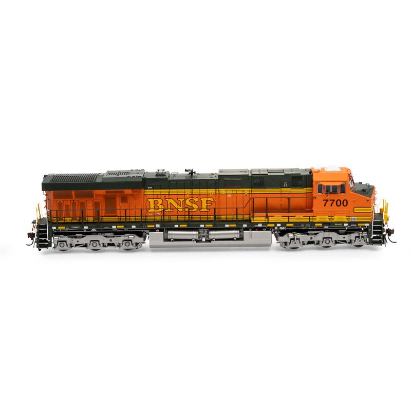 HO ES44DC Locomotive with DCC & Sound, BNSF #7700 Model Train | Athearn | Athearn