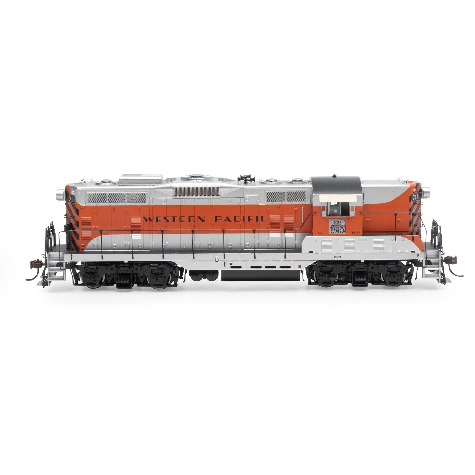 HO GP7 Locomotive, with DCC & Sound, WP #711 Model Train | Athearn ...